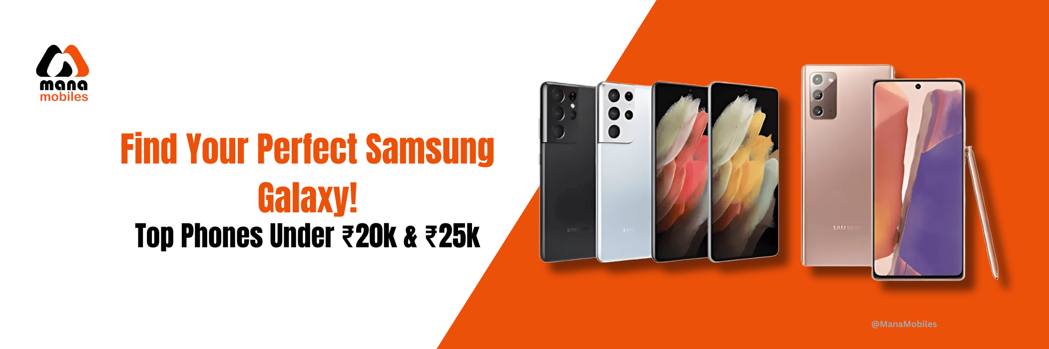 Selection of latest Samsung Galaxy smartphones available under 20000 ...