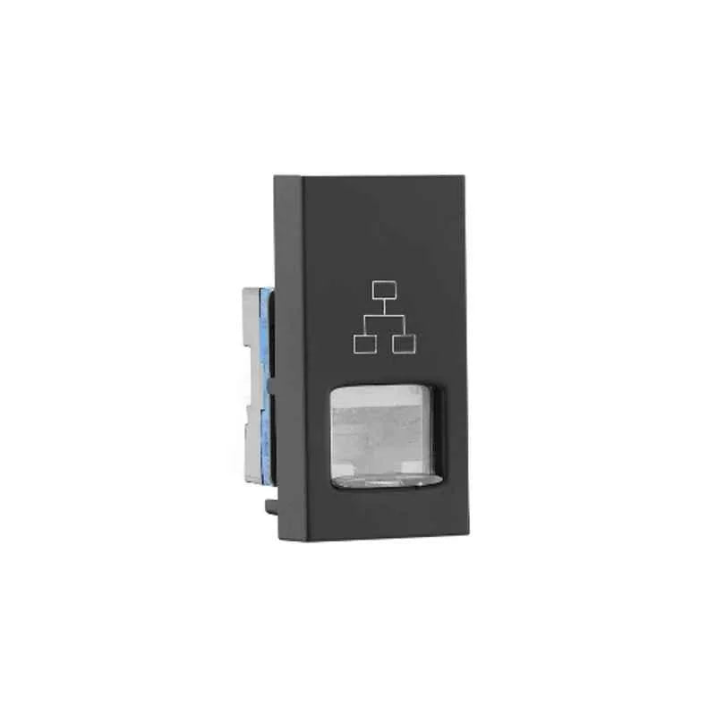 Legrand Allzy RJ45 Cat 6 Socket Matt Black